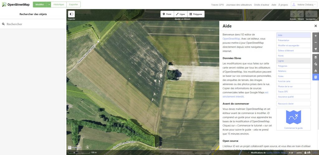 Contribuer à OpenStreetMap - Heredis Help Knowledgebase