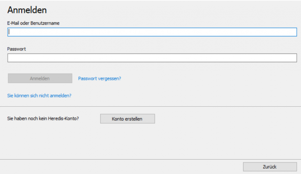 Heredis aktivieren - Heredis Help Knowledgebase