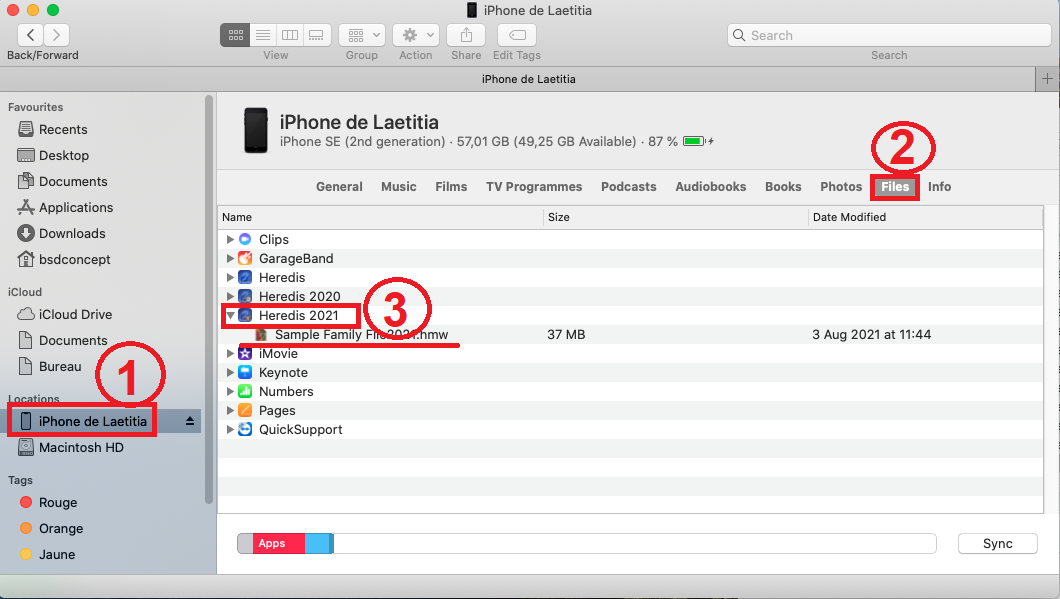 The various ways you can send your file from an iOS mobile device ...