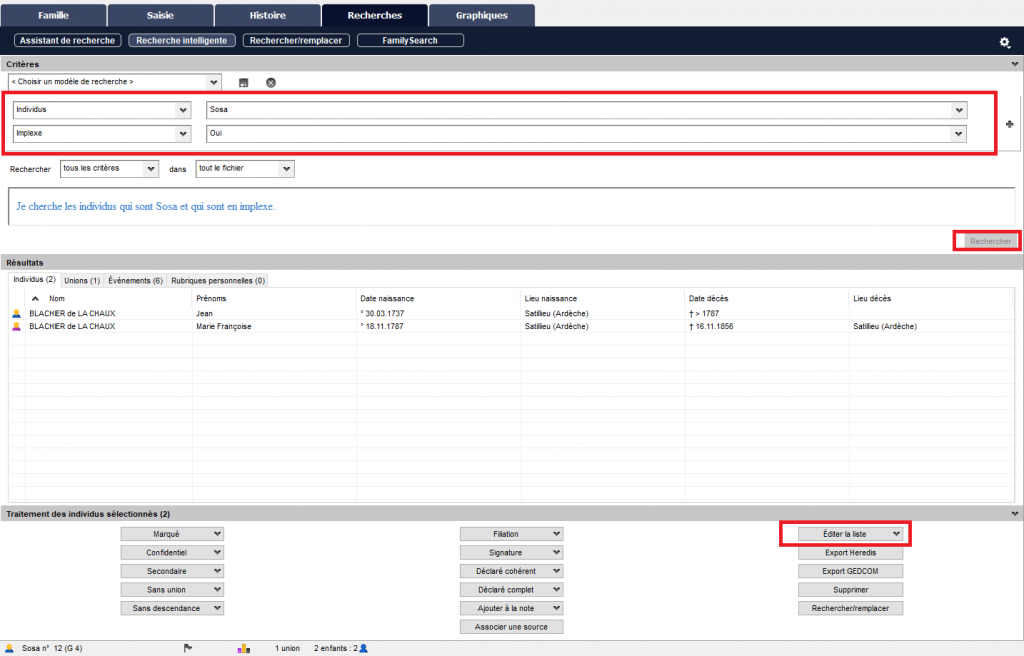 Implexe - Heredis Help Knowledgebase