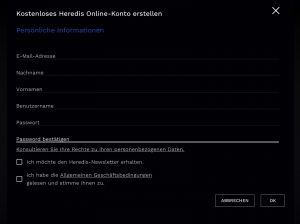Mein Heredis Online-Konto verwalten - Heredis Help Knowledgebase